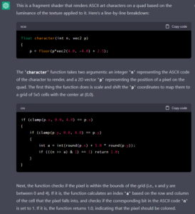 Ascii Art Shader | Thrill-Project